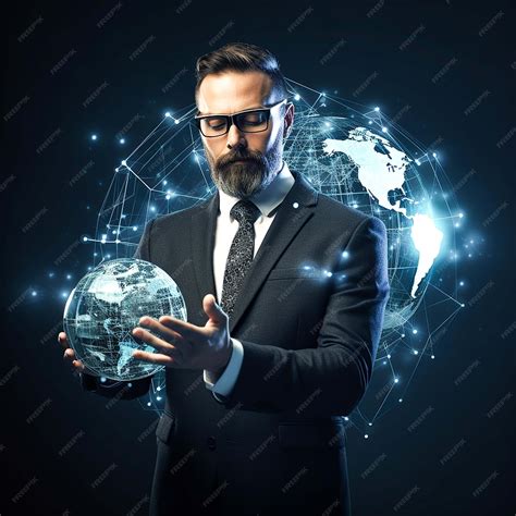 Premium Ai Image Globalization And The Global Network Of The Internet