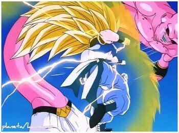 Gotenks Super Saiyan 3 Base Vs Super Buu Universal Dragon Ball