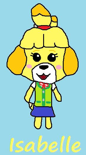 My Isabelle Drawing By Jonlukevilletvart On Deviantart