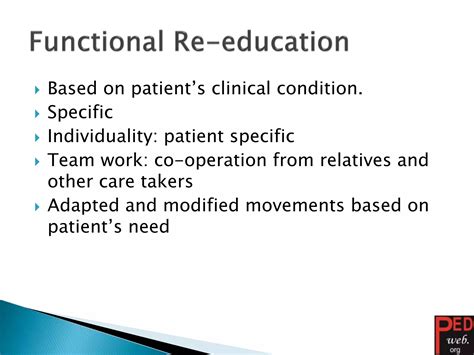 Functional Re Education Basics Ppsx