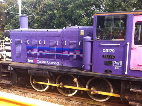 Br Class 3 “clive” In First Capital Connect Purple R Trains