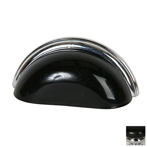 Lews Hardware 3 In Center To Center Polished Chrome Glass Bin Pulls