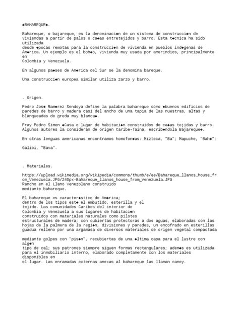 Bahareque Como Material De Construcciónppdf 1 Pdf Materiales De Construcción Ingeniería De