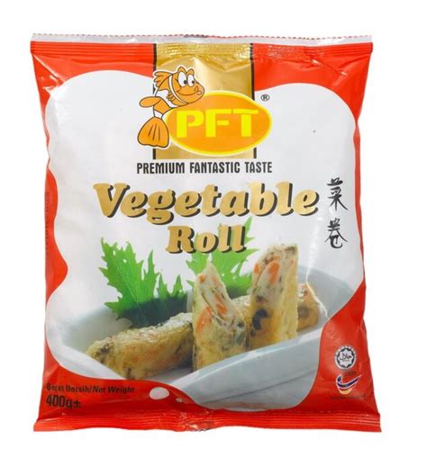 Pft Vegetable Roll 400g 30pkt Ctn Simple Food Marketing