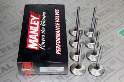 Manley Race Flo Dish Intake Valves 2165 Std Set Of 8 Chevy Ls3 L99