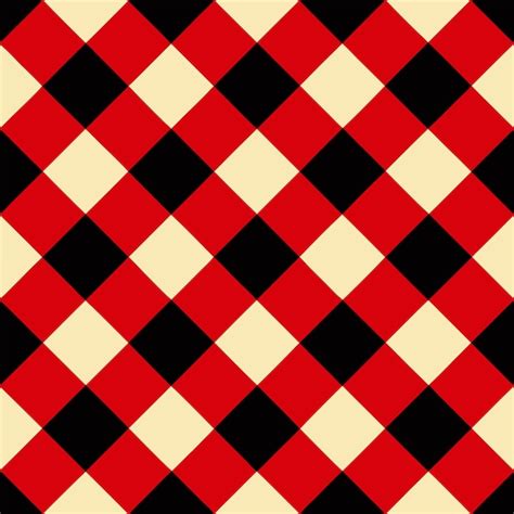 A Black And Red Checkered Pattern With A Red And White Checkered