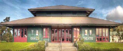 Kahilu Theatre Recipient Of State Grant Big Island Now