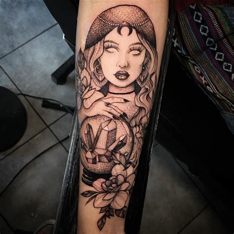 Gypsy Fortune Teller Tattoo