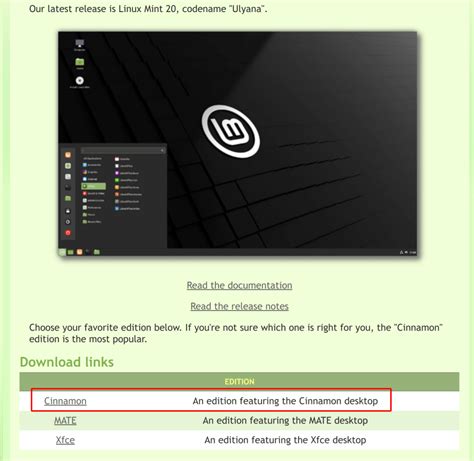 Linux Mint Install Process Ubuntu Docs