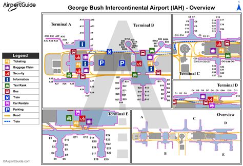 George Bush Intcntlhouston Airport Kiah Iah Airport Guide