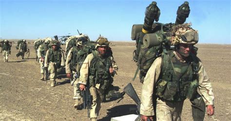 Packing Heavy The Combat Kit For Us Soldiers In Operation Iraqi