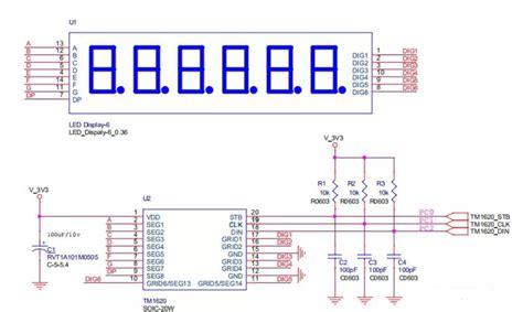 一种led驱动专用控制电路 Tm1620是驱动共阴 Csdn博客