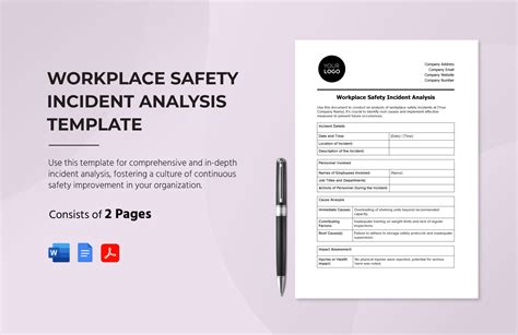 Workplace Incident Reporting Tracking Dashboard Template In Excel