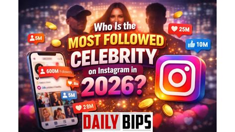 Who Is The Most Followed Celebrity On Instagram In 2026 Full List And