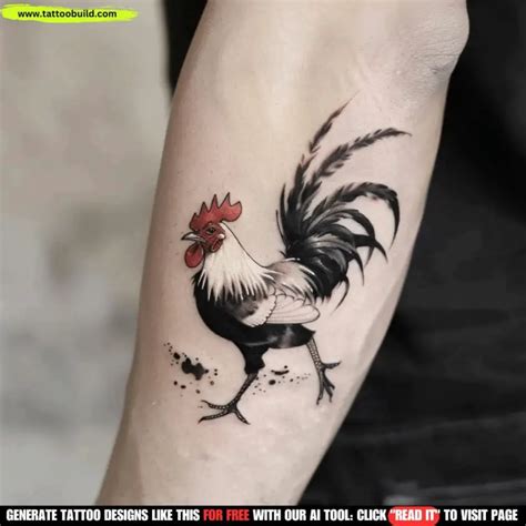Rooster Tattoo Meaning And Design Ideas Tattoo Build