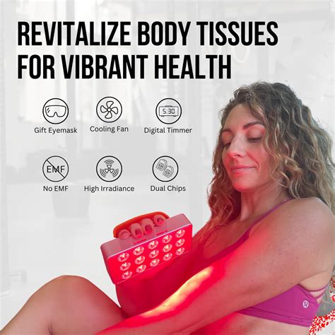 Silent Mind Infrared Red Light Therapy Device Handheld