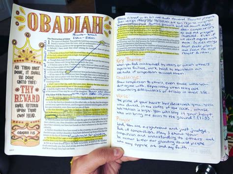 Pin By Heather Hendley Colson On Obadiah Bible Notes Bible