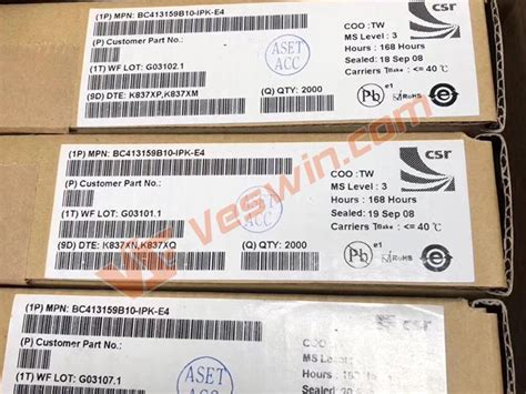 Bc417 Csr Processors Microcontrollers Veswin Electronics