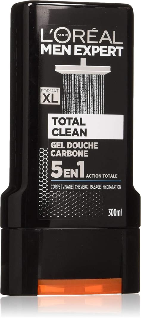 Loréal Men Expert Total Clean Gel Douche 5 En 1 Pour Homme 300 Ml