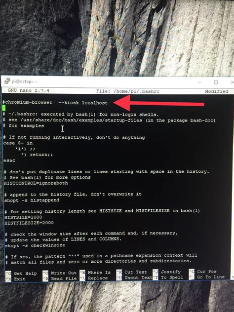 Raspberry Pi Touchscreen Full Screen Get Help OctoPrint Community