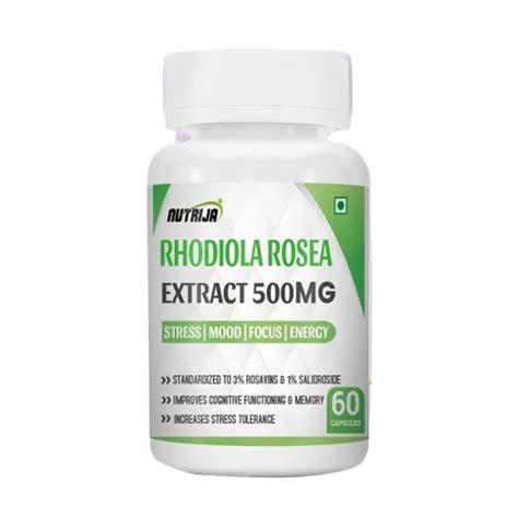 Rhodiola Rosea Extract 500 Energy Boost