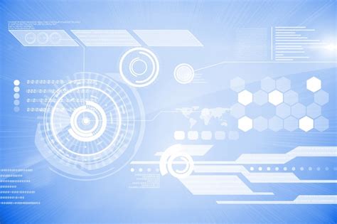 Premium Photo Futuristic Technology Interface