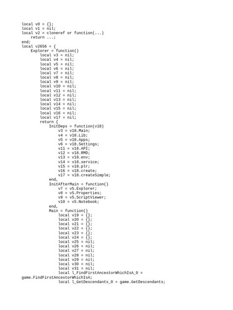 Decompiled Lua 5 Pdf Software System Software