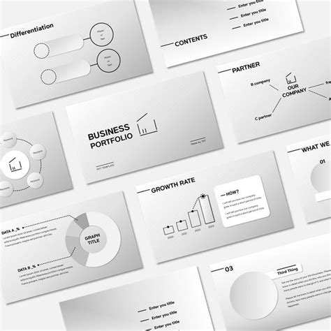 미니멀 포트폴리오 Ppt 템플릿 깔끔한 Ppt 템플릿 다운로드 포트폴리오 템플릿 파워포인트 템플릿 My Xxx Hot Girl