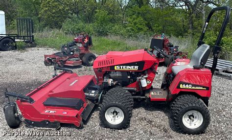 2012 Steiner 440 Lawn Mower In Shawnee Ks Item Dz4020 Sold Purple Wave
