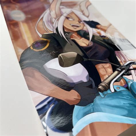 Rabbit Hero Miruko Digital Print Etsy