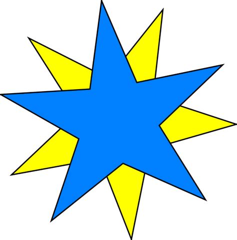 Blue Clipart Shooting Star Cool Stars Clipart Png Download Large