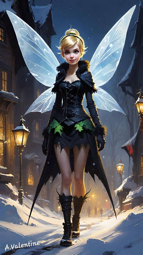 Dark Tinkerbell By Ladyvalsart1983 On Deviantart