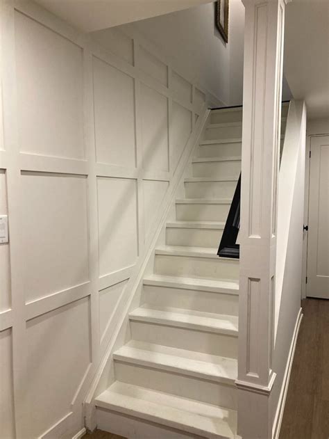 How To Add Box Molding To A Stair Wall Artofit