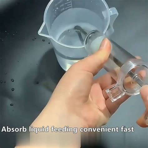 1020100ml Heavy Duty Injector Fiber Glass Injector With Stainless