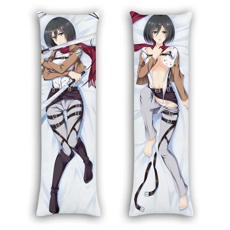 Aot Mikasa Ackerman Body Pillow Cover And Inserts Robinplacefabrics