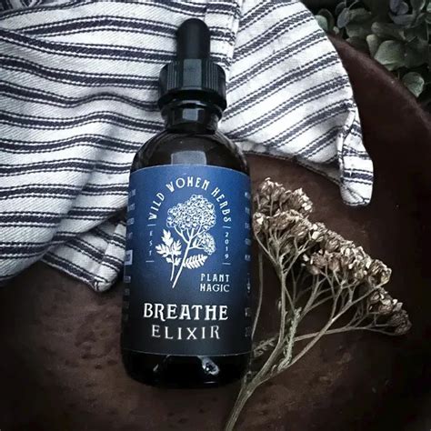 Breathe Blend Elixir Wild Women Herbs