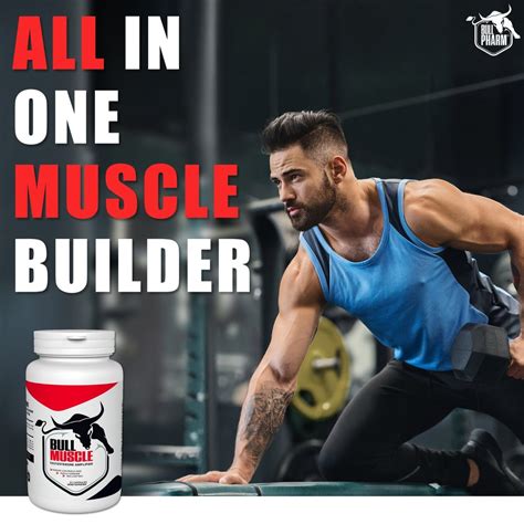 Bull Muscle Testosterone Amplifier Dietary Supplement Capsules At