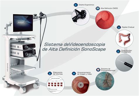 Endoscopio Video Endoscopio Sonoscape Hd 500 Config 2 Con