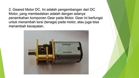 Jenis Jenis Actuatormotor Pada Robot