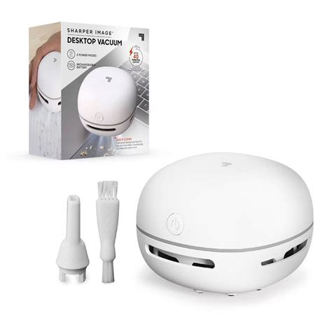 Sharper Image Desktop Cordless Handheld Vacuum White 1 Each