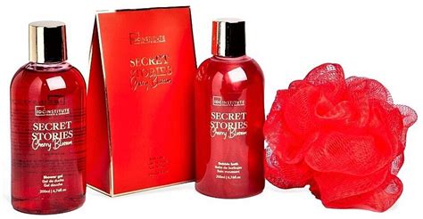 Idc Institute Secret Stories Cherry Blosom Set Sh Gel 200ml B Wash 200ml B Salt 250g