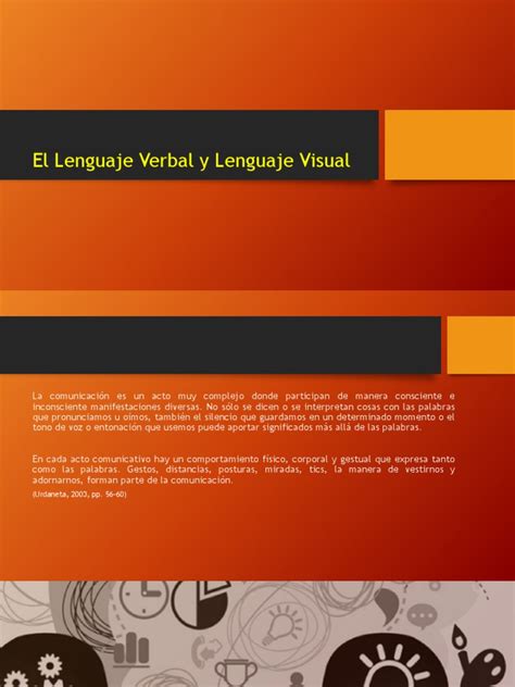 El Lenguaje Verbal Y Lenguaje Visual Pdf Comunicación Comunicación No Verbal El Lenguaje Verbal Y Lenguaje Visual Pdf Comunicación Comunicación No Verbal