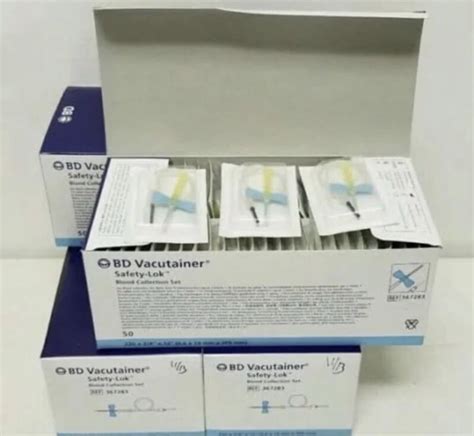 Bd Butterfly Vacutainer Safety Lok 25g At ₹ 45piece In New Delhi Id