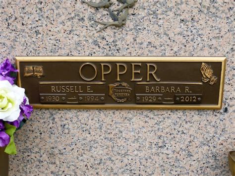 Barbara R Norbeck Opper 1929 2012 Find A Grave Memorial