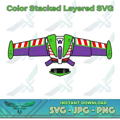 Buzz Lightyear Wing Buzz Lightyear Shirt Svg Costume Svg Toy Story