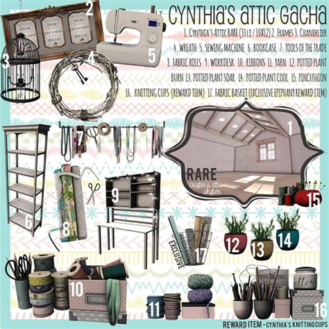 Second Life Marketplace Cp Cynthias Attic Rare