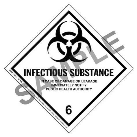 Infectious Material Labeling
