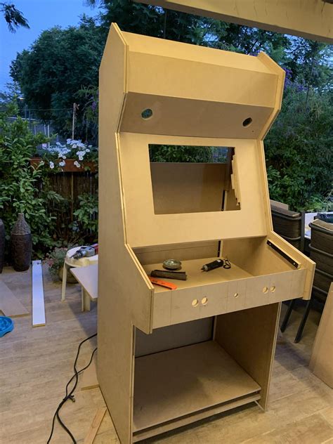 my arcade cabinet build r retropie