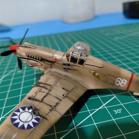 Battle Worn P 40b Rmodelmakers
