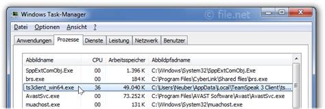 ts3client win64 exe windows prozess was ist das